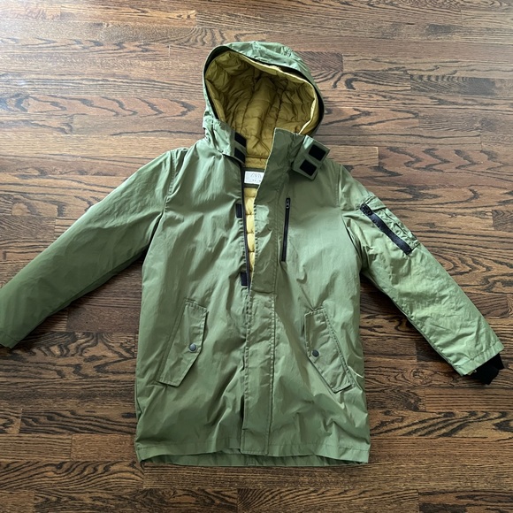 Zara | Jackets & Coats | Zara Kids Removeable Lined Raincoat Size 314 ...